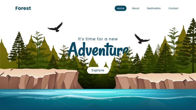 Forest Landing Page | Nothing4us