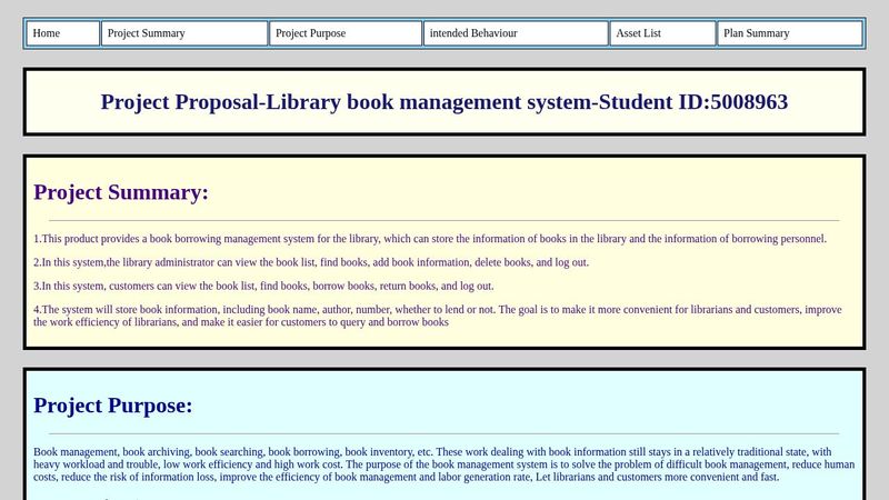 Assignment 1 Project Proposal