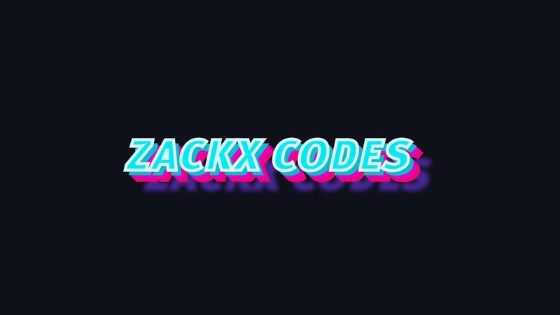 CodePen - A Pen by Zackx codes