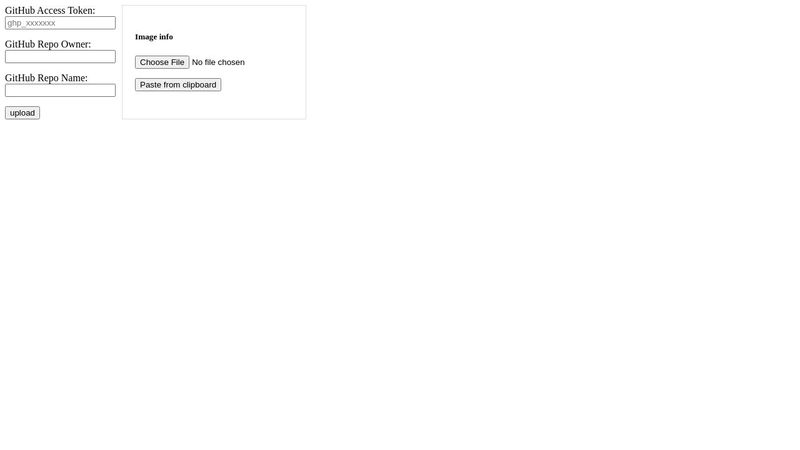upload image to github