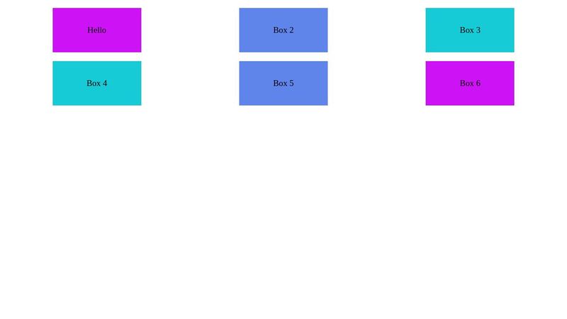 Boxes and CSS variables