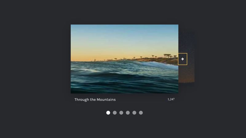 Perspective carousel vanilla js