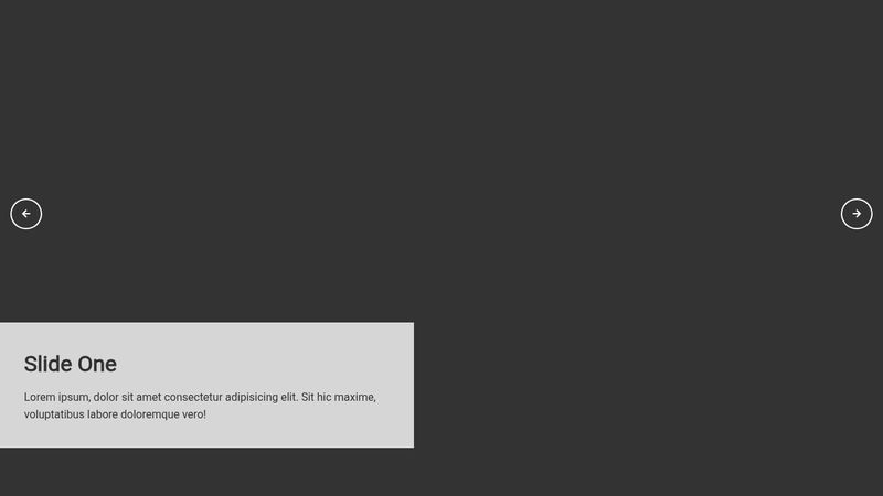 Responsive Full Screen Image Slider