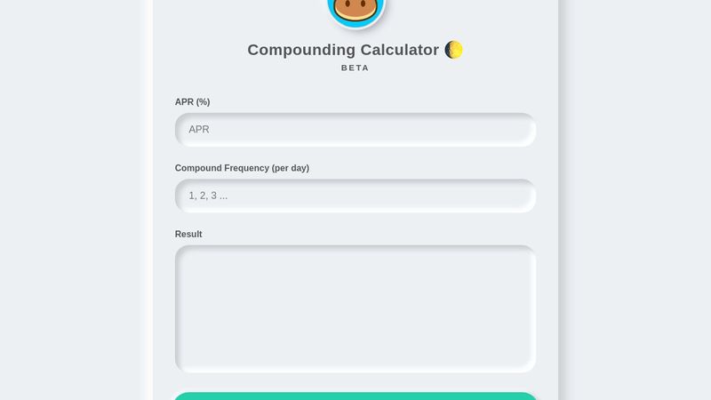 DeFi Compounding Calculator