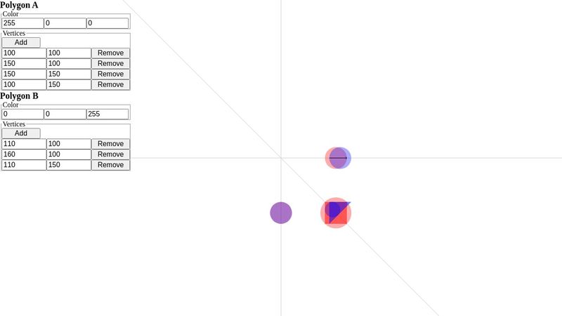 Collision Detection JS Demo