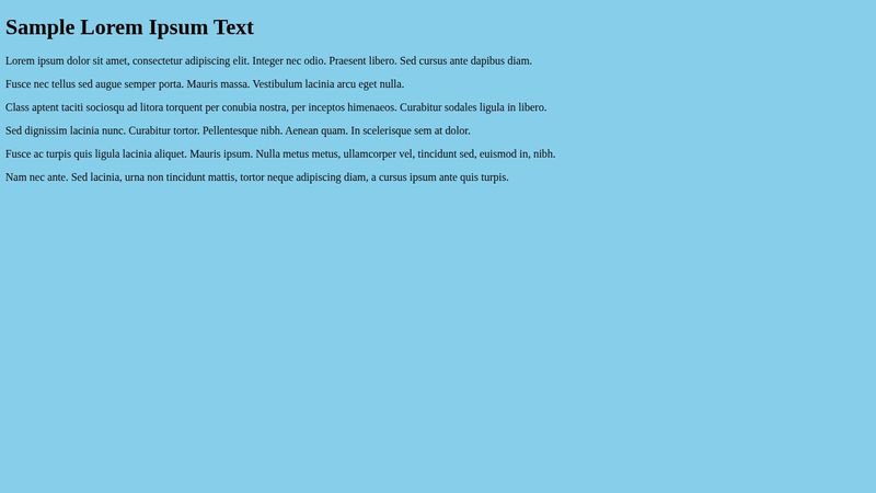 html background color - hex code