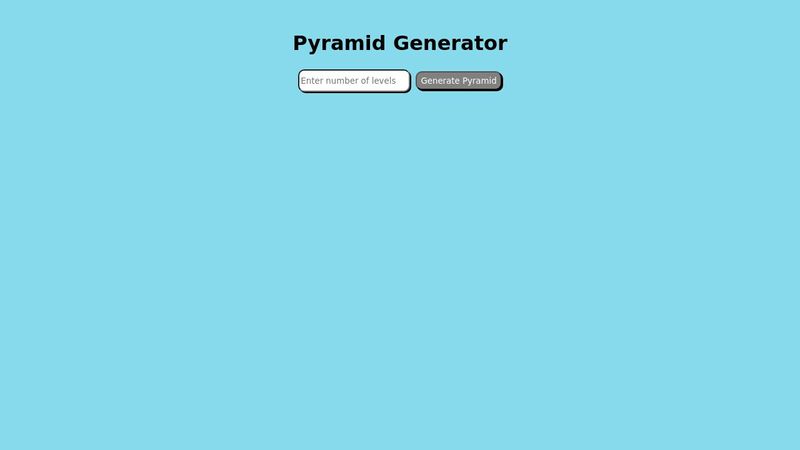 FCC- Pyramid Generator
