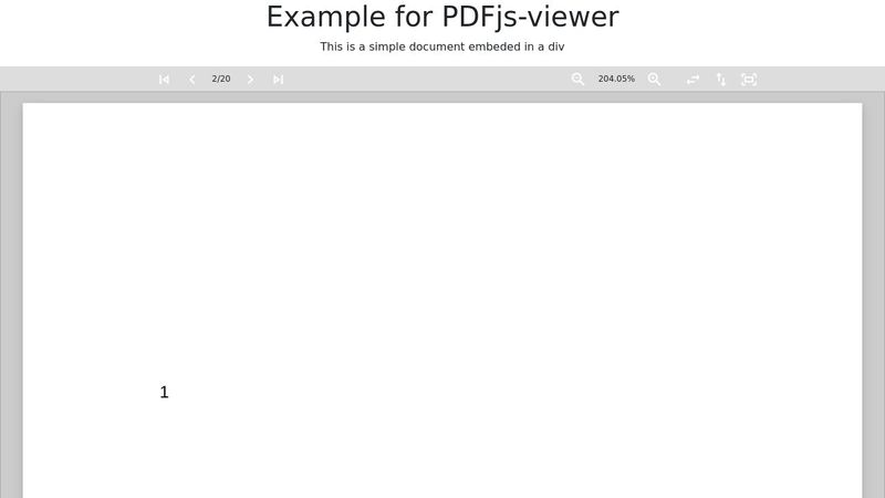 PDFjs-viewer