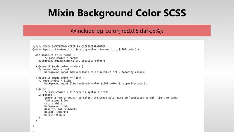 Mixin background SCSS