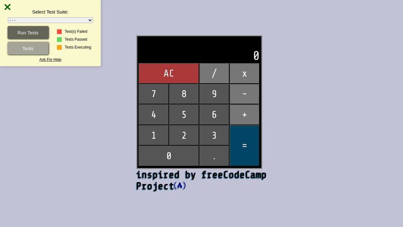 freecodecamp calculator clone