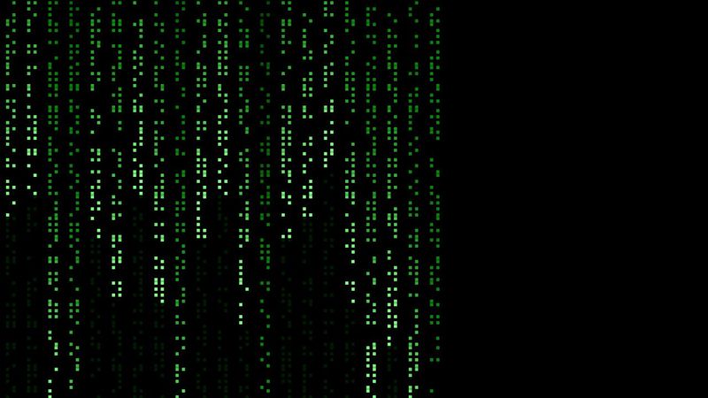 Pure CSS "Matrix" effect