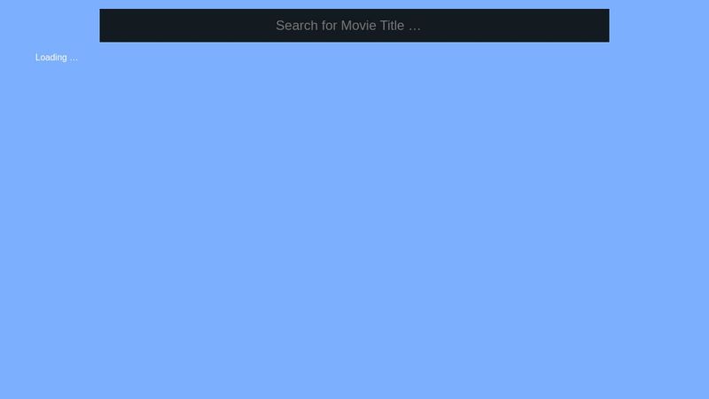 The Movie Database API