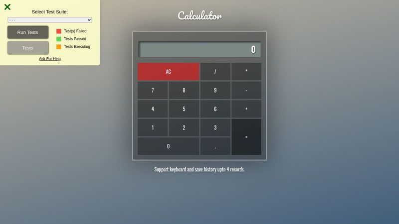 FCC-React Basic Calculator App