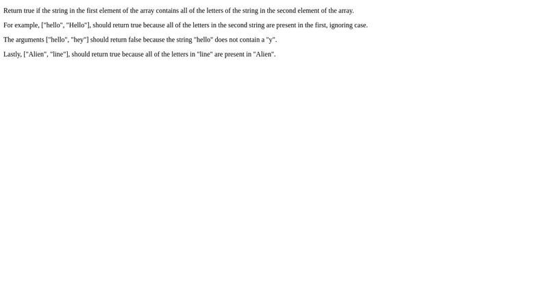 Basic Algorithm Scripting: Mutations