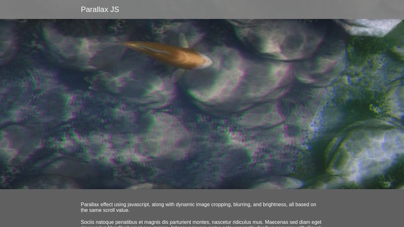 Parallax JS