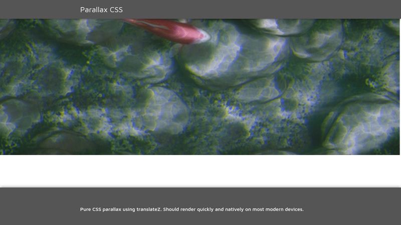 Parallax CSS