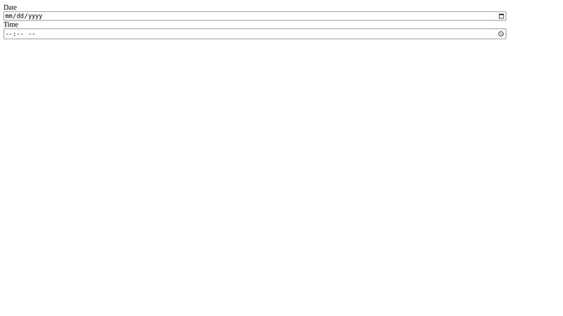 iOS Safari Date and Time Field css width solution