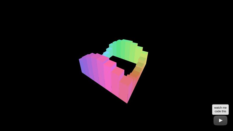 Pointless 🌈 stairs with CSS variables & Houdini magic 🎩🐇 (proper animation only in Blink ...