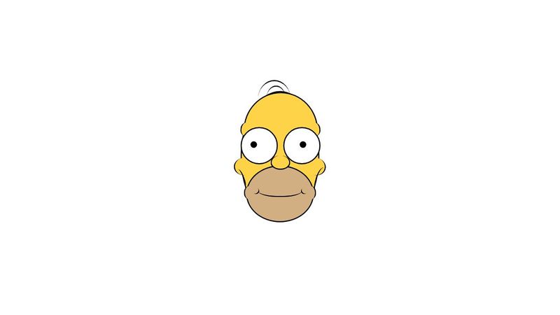 Homer J simpson pure css