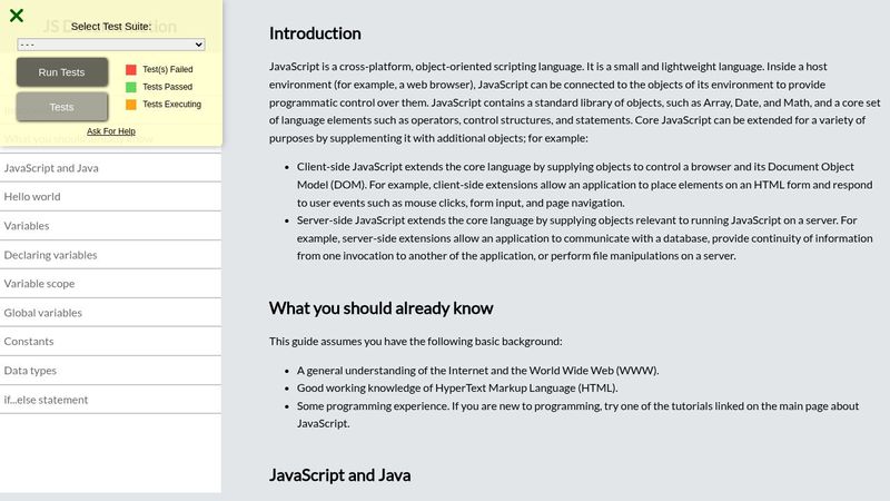 Technical Documentation Page