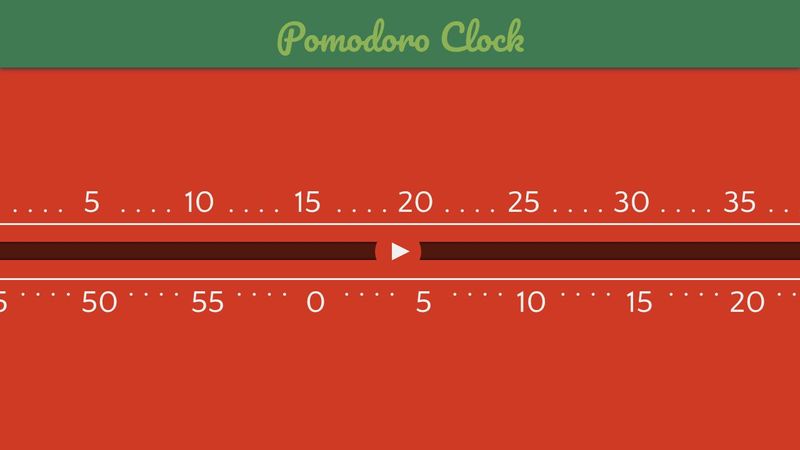 Pomodoro clock