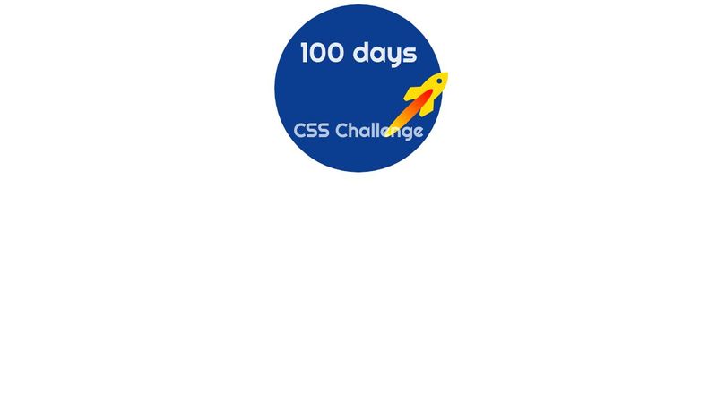 100 days css challenge logo