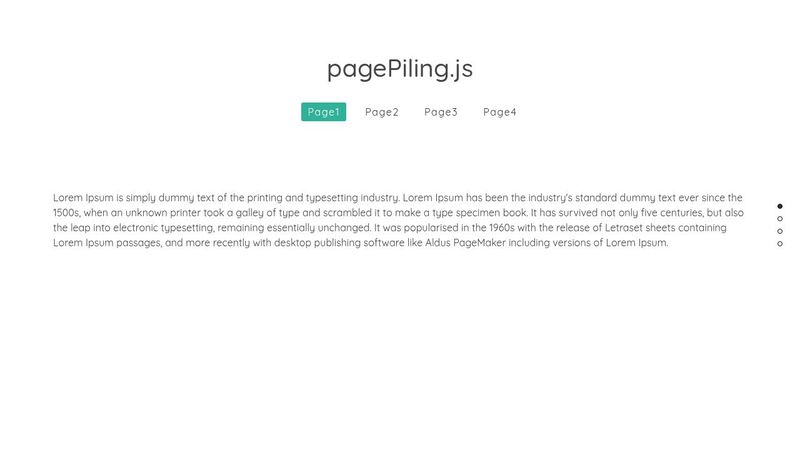 pagePiling.js Ex5: Change Scroll Direction