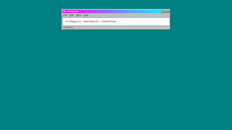 Windows 95 UI