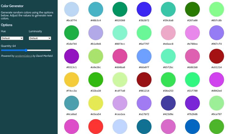 Random Color Generator
