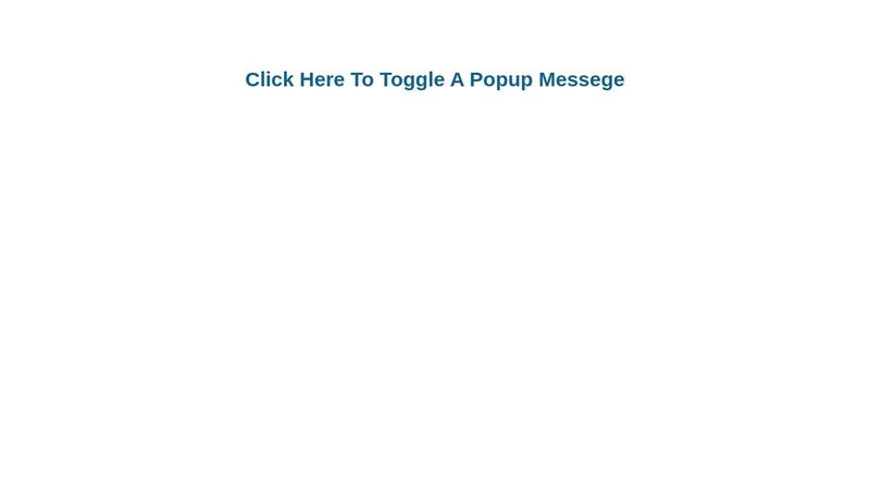 toggle popup using toggle function (pure JS)