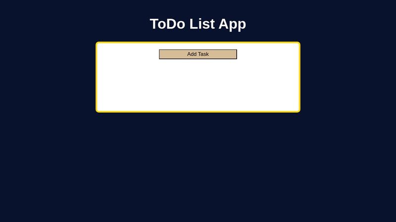 TODO List App