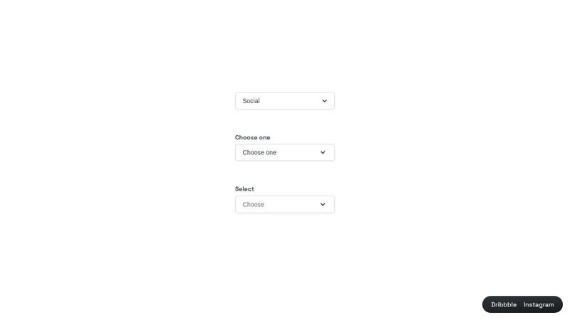Interactive Dropdowns with HTML, CSS, and Vanilla JS