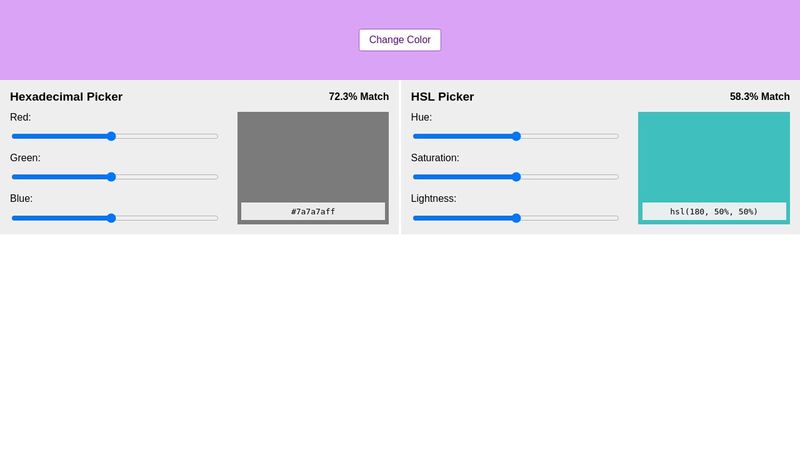 Color Picker Challenge - no colors