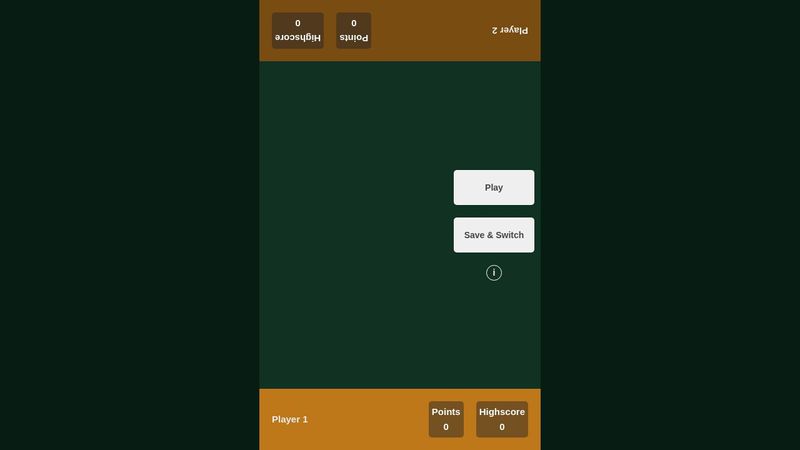 Javascript Dice Game