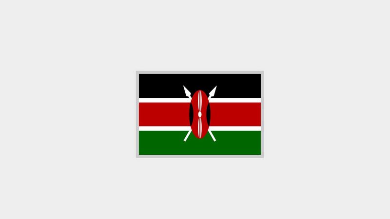 CSS Only Kenyan Flag