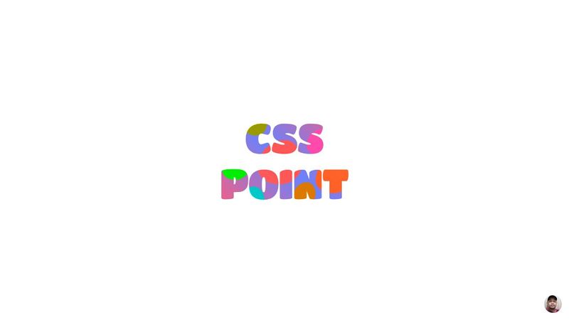 CSS Animated Blobs Text Effects With Multiple Colors
