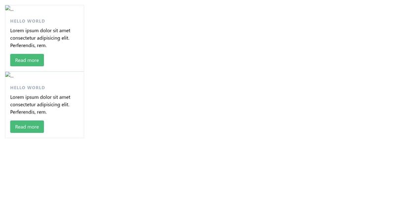 Tailwind CSS card component