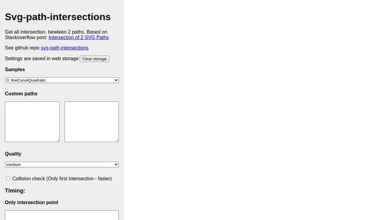 Svg-path-intersections