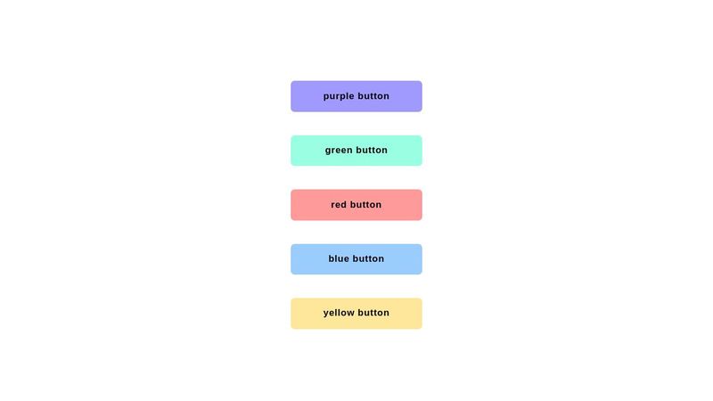 5+ Rainbow Button Using HTML and CSS