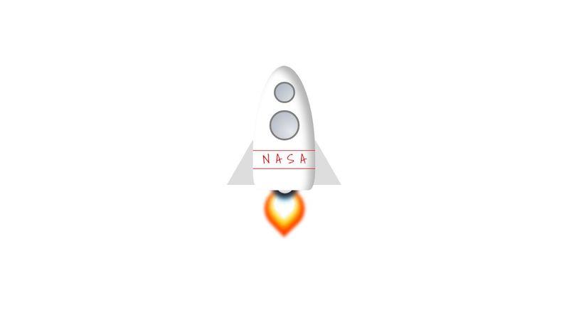 Animated Rocket flame css