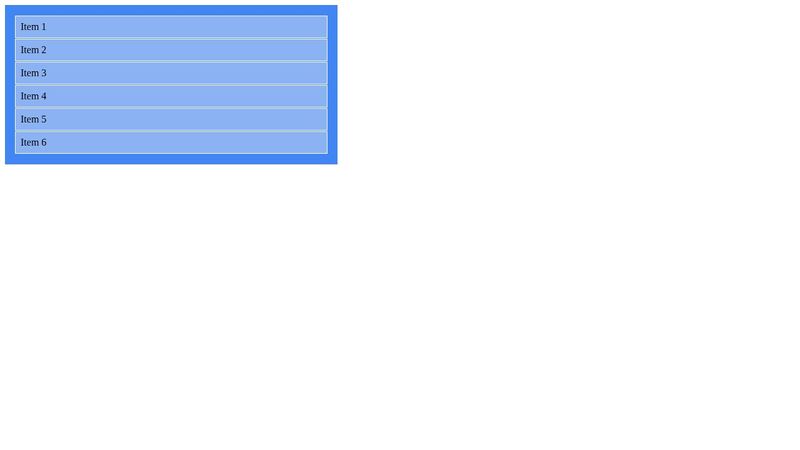 Sortable List Vanilla JS