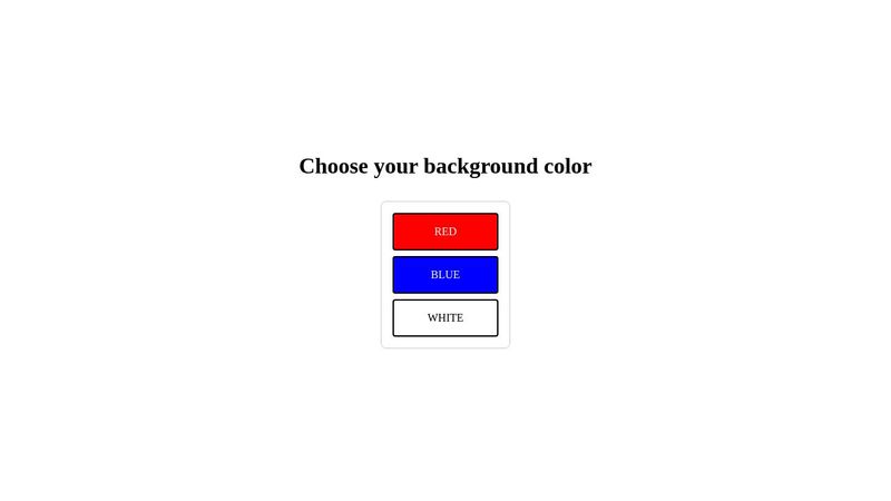 Background Color Picker