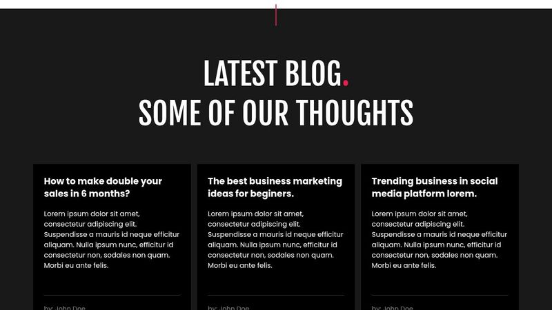 Responsive Blog Section Using Html Css Bootstrap