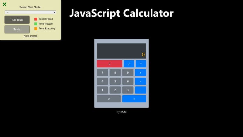 FCC: JavaScript Calculator