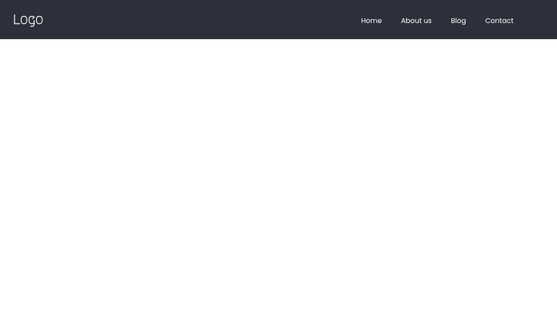 Responsive Navbar - CSS only