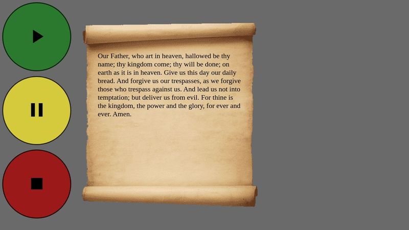 Text Reader Aloud - Javascript