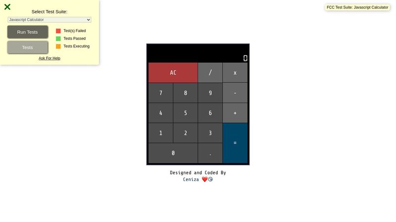 FCC: Javascript Calculator