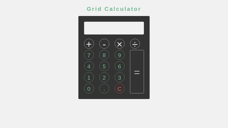 Calculator | Vanilla JavaScript