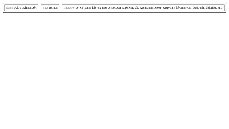 [CSS] Text Ellipsis using text-overflow in Flexbox Example