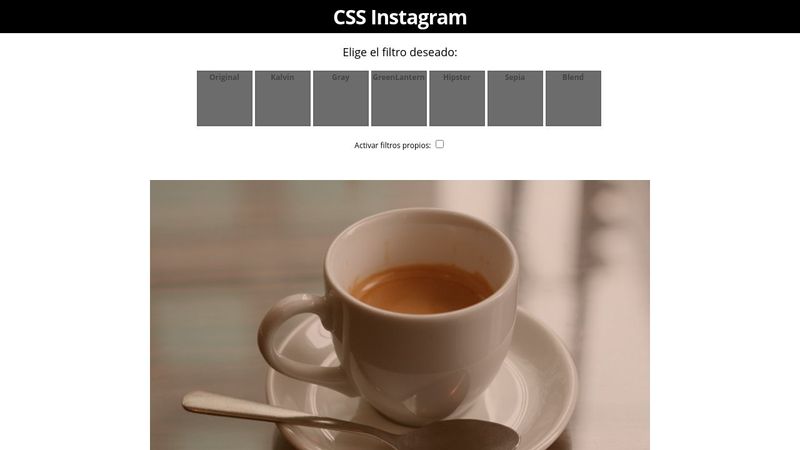 CSS Instagram